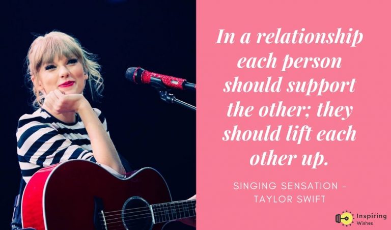 Inspirational Quotes by Taylor Swift | Inspiring Wishes