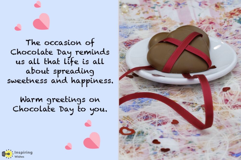 (Top 20) Chocolate Day Wishes, Messages | Valentine's Day 2022 Week